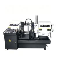 China H-330 Semi Automatic Horizontal Metal Band Saw Machine for Steel Bar Cutting Processing for sale