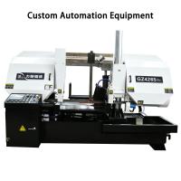 China Custom Automated GZ4265 Horizontal Band Saw Machine for Bundle Metal Cutting Process for sale