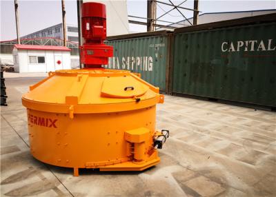 China No Hidden Corners Planetary Concrete Mixer High Chrome Alloy 1125L Input With 3 Blade for sale