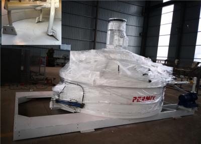 China Light Soil Cement Slurry Vertical Shaft Mortar Mixer , 750L Output Concrete Pan Mixer for sale
