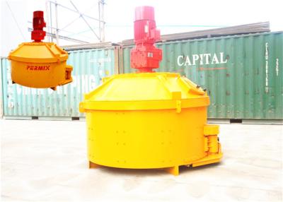 China Unshaped Refractories Vertical Shaft Mixer , 1-3 Unloading Doors Pan Cement Mixer for sale