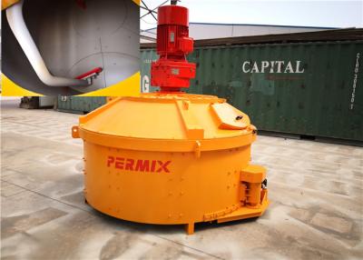 China Ceramic Materials Refractory Pan Mixer , Metro Tunnel Segments Vertical Shaft Mortar Mixer for sale
