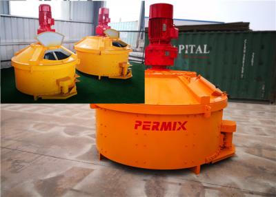 China Various Block Bricks Mortar Pan Mixer , Vertical Shaft PMC4500 Pan Type Mixer Concrete for sale