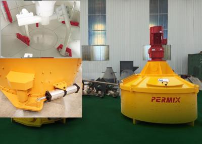 China 1 Bottom Scraper Concrete Batch Mixer , Sand Mixing Refractory Pan Mixer for sale