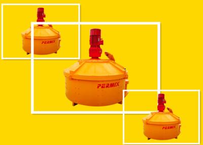 China Unshaped Refractories Concrete Pan Mixer , 1-3min Mixing Time Cement Paddle Mixer for sale