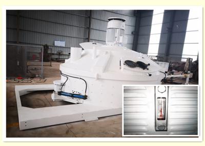 China Small Space Required Counter Current Mixer Orange Red For Refractory Materials for sale
