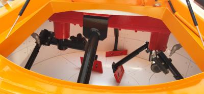 China PMC1000 Large Capacity Concrete Mixer 2400kg Feeding Weight 2891×2602×2237 for sale