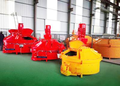 China Metro Tunnel Segments Planetary Concrete Mixer 330L Output Capacity Orange Color for sale