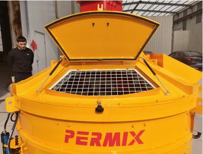 China 37kw Planetary Concrete Mixer Lightweight PMC1000 Wear Resistant Alloy Plates for sale