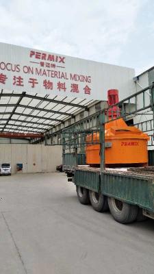 China High Homogenization Counter Current Mixer / Concrete Pan Mixer CE Approved for sale