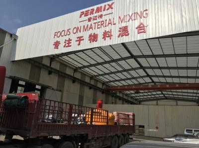 China 1125L Refractory  Planetary Mixer / Orange Refractory Castable Mixer Machine PMC750 for sale
