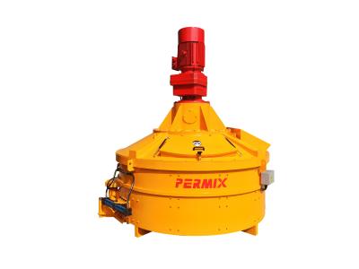 China 1-3 Unloading Doors 30kw Planetary Concrete Mixer High Chrome Alloy PMC750 for sale