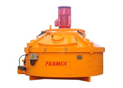 China Orange 110Kw Planetary Concrete Mixer High Discharging Power PMC3000 for sale