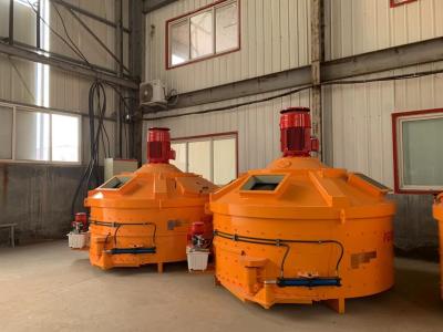 China 1125L Input Capacity Industrial Concrete Mixer Stationary Refractory Material for sale