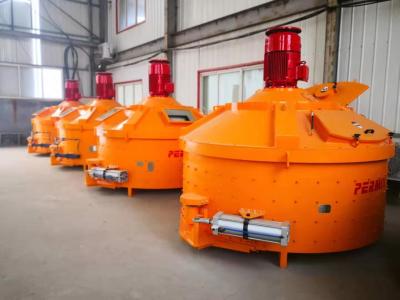 China Concrete Block Mixer Planetary Concrete Mixer 30kw Mixing Power 180kgs Input Weight for sale