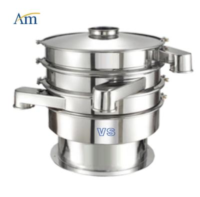 China VS800 Multi Purpose Vibro Sifter Machine , Sieve 1-3 Layers Single deck Double Deck 100 Mesh for sale