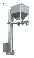 China BL2000 Hydraulic IBC Bin Lifter Manual Slew 2500kg Load Material Handling for sale