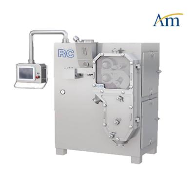 China RC Roller Compactor Pharmaceutical Granulation Equipments Horizontal Feed Continuous Processing Cooling Coil for sale