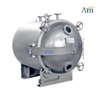 China RVD Round Vacuum Drying Chamber, Vacuum Drying Equipment Hot water steam circulation Solvent Recovery FZG YZG for sale