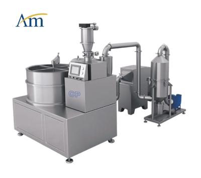China CP Centrifugal Pelletizer Pharmaceutical Granulation Equipments Layering Spray Dryer Granulator and coater for sale