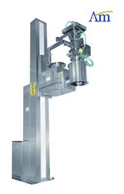 China LCM700 Lifting Cone Mill Stationary Pharmaceutical Milling Equipments Wet/Dry  Vacuum Conveyer Automatic Transfer for sale