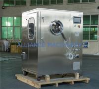 China Reliable Film Coating Equipment With Perforated Drum Pad Compact Design for sale