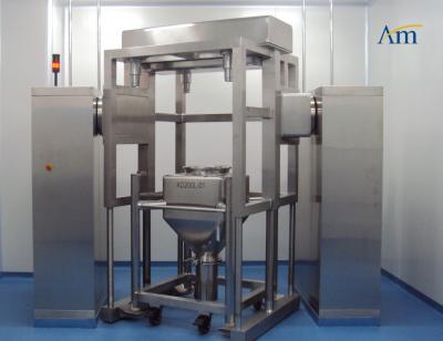 China BB IBC Bin Blender Granules Dry Chemical Mixer Machine Energy Saving, Clamp, Uniformity, Rotary, Infrared Barrier for sale
