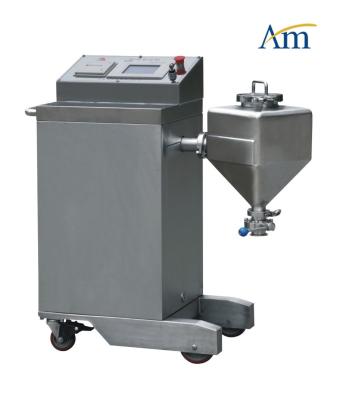 China LB R&D Laboratory Powder IBC Bin Blender Exchangeable Bin Mixer Plug & Play Type 50kg Load Cantilevered for sale