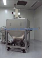 China PB Single One Pedestal Post Bin Blender , Pharmaceutical Powder Blender Small Footprint Anti-fall, Lifter,500kg for sale