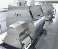 China YTGH500 Horizontal Paddle Mixer Machine , Boom Door Discharge, Blender, 500L 250KG Stirring, Liquid spray for sale