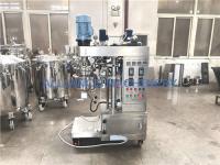 China R&D Lab Scale Emulsification Equipment , Vacuum Emulsifier Homogenizer 8kw Power for sale