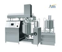 China Heavy Duty Vacuum Mixer Homogenizer , Emulsion Mixer Machine Steam Heating for sale