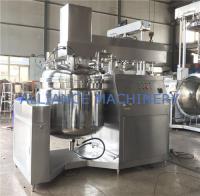 China Heavy Duty Vacuum Mixer Homogenizer , Emulsion Mixer Machine Steam Heating for sale