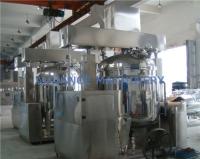 China Heavy Duty Vacuum Mixer Homogenizer , Emulsion Mixer Machine Steam Heating for sale