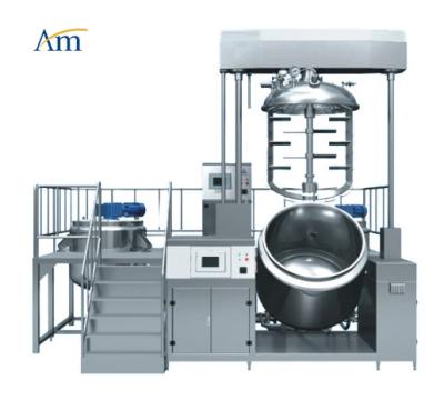 China Electric Vacuum Emulsifying Mixer Machine , Strong Cutting Pharmaceutical Homogenizer for sale