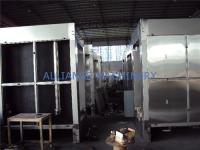 China High Output Continuous Bin Washing Station With Double Chamber 15kW Power for sale