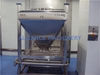 China High Output Bin Washing Station For Pharmaceutical Industry 800 Kg/H Steam Flow for sale