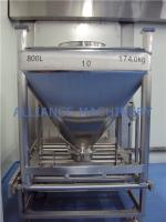China High Output Bin Washing Station For Pharmaceutical Industry 800 Kg/H Steam Flow for sale