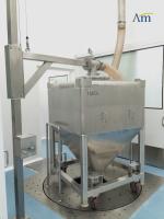 China 0.63MPa Pressure IBC Washing Systems , IBC Cleaning Equipment Manual Rotation for sale