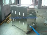 China Stand Alone Movable Bin Washing Equipment 4 Water Inlets 2 Water Outlets for sale
