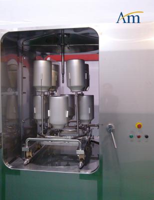 China Automatic Drum Bin Washing Station With Drying Function Modular Design for sale