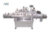 China Single Label Bottle Labeling Equipment , Automatic Bottle Labeler 25l / Min Air Supply for sale