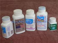 China Single Label Bottle Labeling Equipment , Automatic Bottle Labeler 25l / Min Air Supply for sale