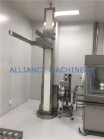 China BL2000 Hydraulic IBC Bin Lifter Manual Slew 2500kg Load Material Handling for sale