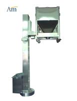 China BL High Efficiency Pharmaceutical Equipment Hydraulic Bin Tipper Lifter IBC Lifter for sale