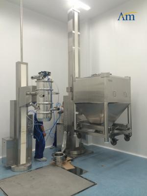 China BL Bin Lifter 2.2-3kW Pharmaceutical Machinery Dispense Hoist Bin Column Lifter Container for sale