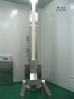 China SS Industry Pharma Lifter Equipment Hydraulic Bin Lifter Double Hand Operation for sale