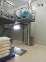 China Antirust Pharmaceutical Industry Equipment Column Lifter Elevator 3 Level Fence for sale