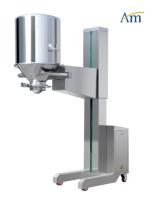 China TDL Telescopic Drum Lifter Rotary Column Tilting For Pharmaceutical Production Line for sale