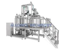 China Glue Solution And Color Mixer Softgel Encapsulation Machine With Hydraulic Lifter for sale